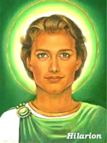 Hilarion Maître du Rayon de Guérison Vert Emeraude